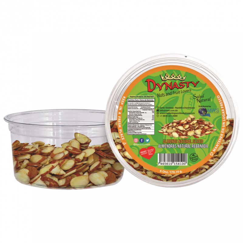 Almendras Rebanadas Dynasty 170 GR - Precio en RD | SupermercadosRD