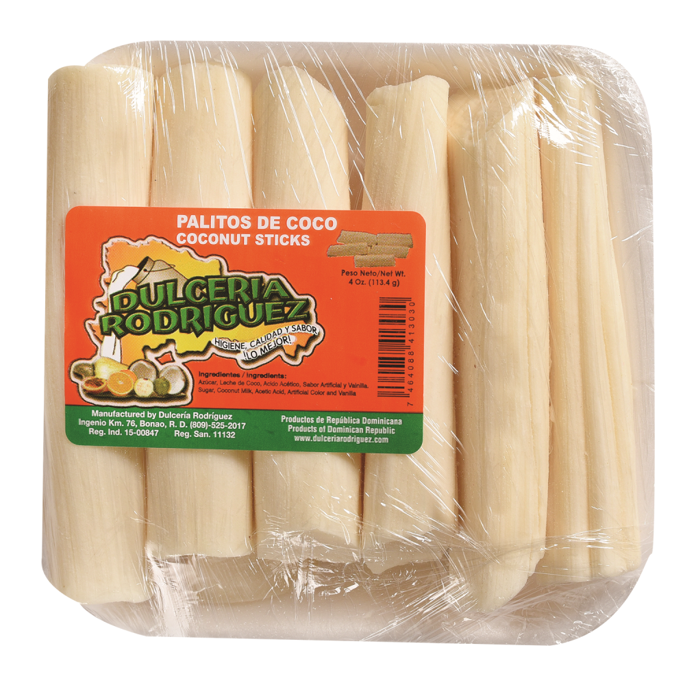 Dulce Rodriguez Palito De Coco 4 OZ - Precio en RD | SupermercadosRD