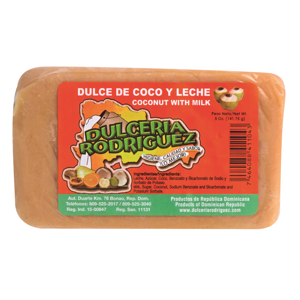 Dulce Rodriguez Coco Leche 5 OZ - Precio en RD | SupermercadosRD