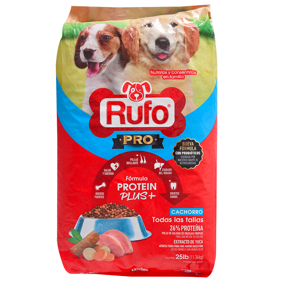 Alimento Para Perro Rufo Pro-cachorro 25 LB - Precio en RD ...